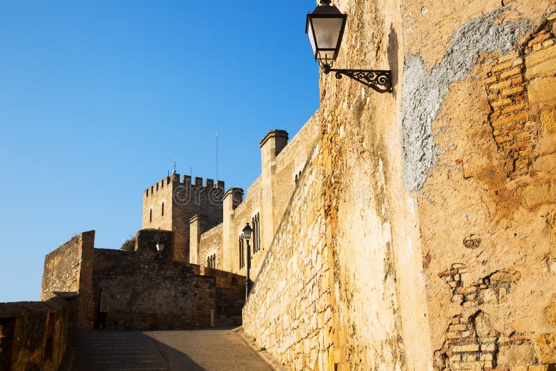 View of Suda Castle in Tortosa Stock Image - Image of landscape, spain ...
