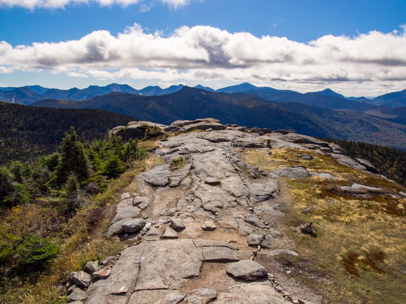 Adirondack Mountain Summit stock photo. Image of state - 105609758