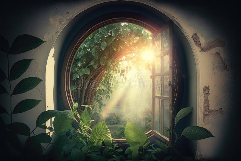 Greenery View Window Stock Illustrations – 1,238 Greenery View Window ...