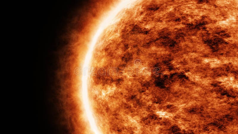 View of the Sun from space stock video. Video of light - 236542445