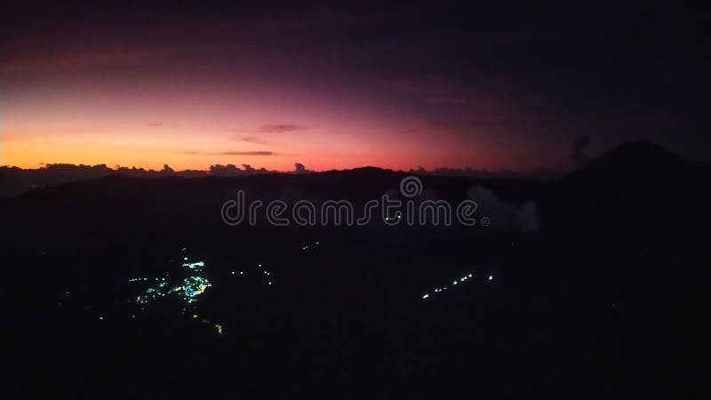 View of Sunrise on the Eastern Horizon Stock Photo - Image of eastern ...