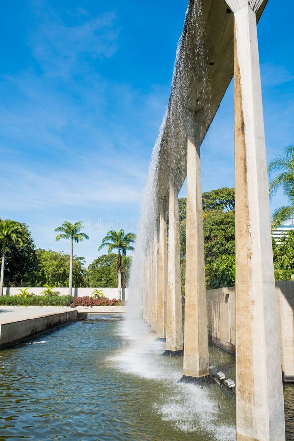 View of a Sunrise at Parque Del Este. Stock Photo - Image of americas ...