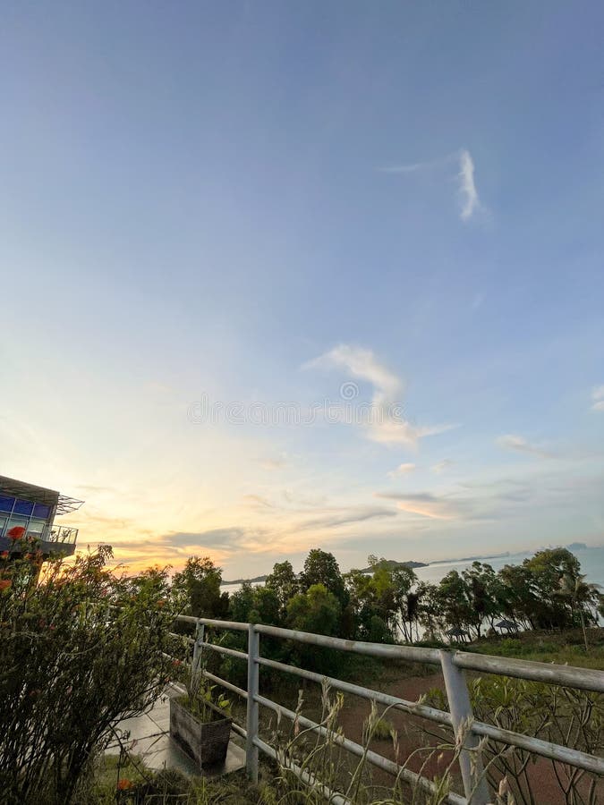 A View Sunset in Batam City Indonesia Stock Photo - Image of batam ...