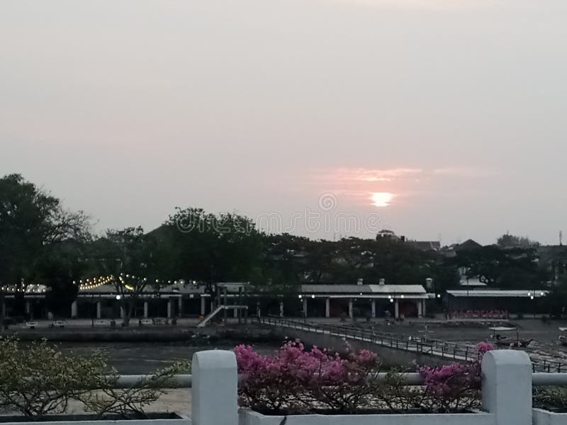 View sunset on brige stock photo. Image of sunset, briges - 269968456