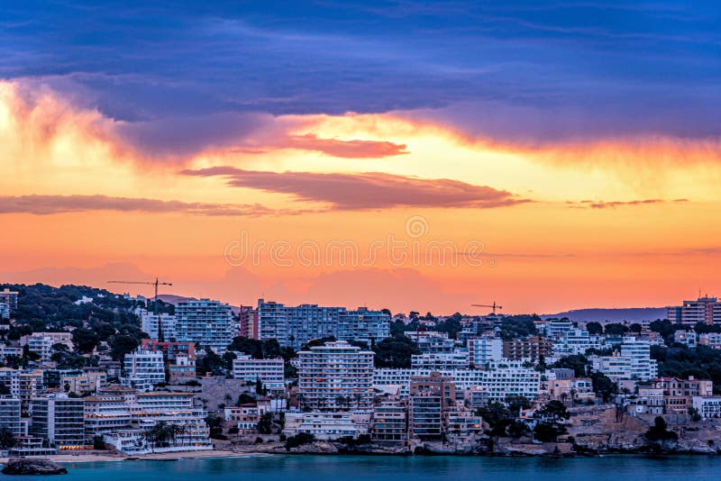 Susnet in mallorca stock image. Image of menorca, green - 229769163