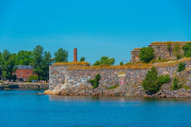 View of Suomenlinna Fortress in Finland Stock Image - Image of site ...