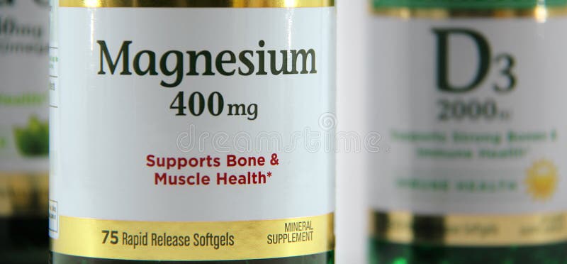 Magnesium Label editorial photography. Image of magnesium - 111535417