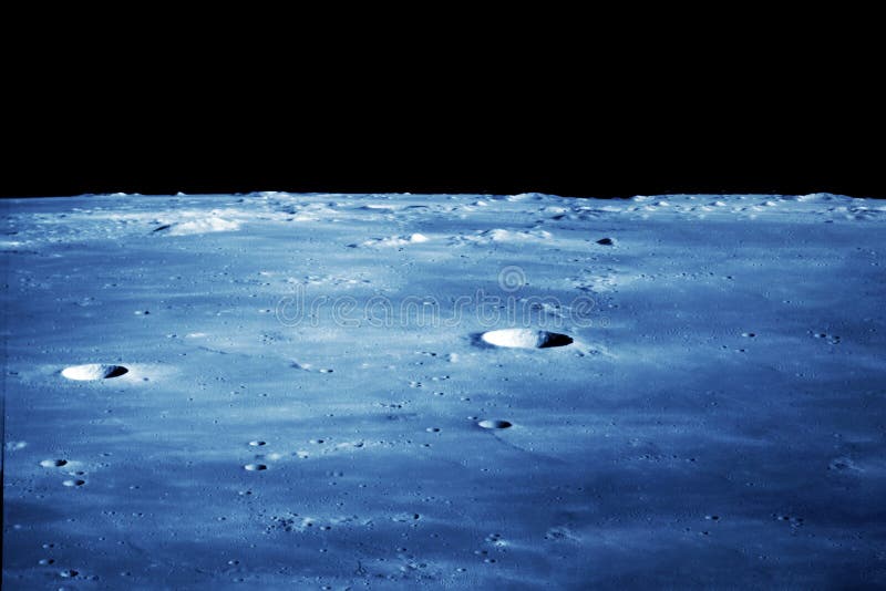 View of the Surface of the Moon.Elements of this Image Furnished by ...