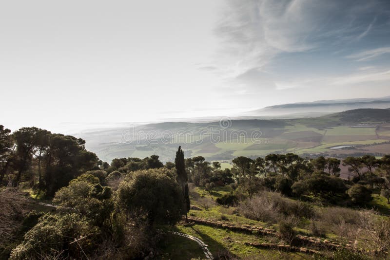 View of the Surrounding Area from Mount Tabor, that is from the ...