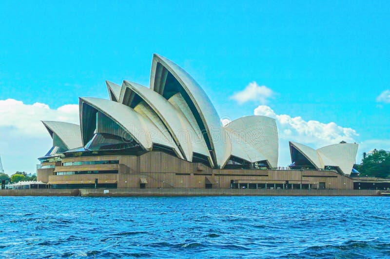 Sydney opera editorial stock image. Image of water, architecture ...