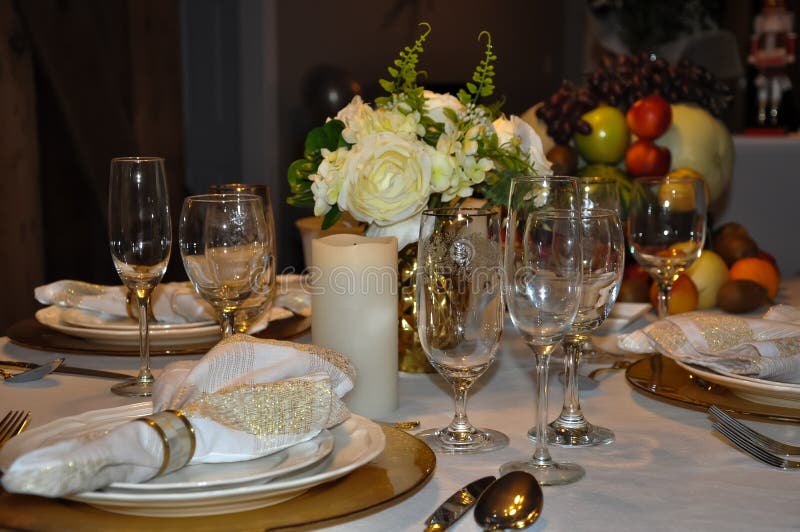 Filipino Service Table Setting