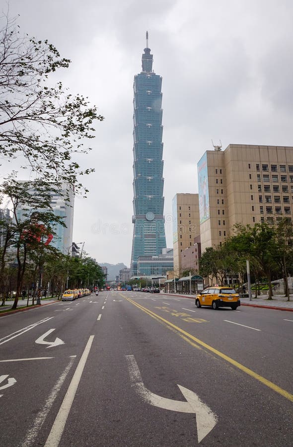 View of Taipei 101 Building at Taipei, Taiwan Editorial Stock Photo ...