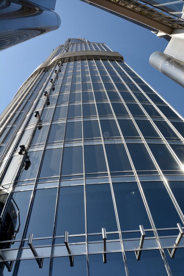 View of or from the Tallest Building of the World Editorial Stock Image ...