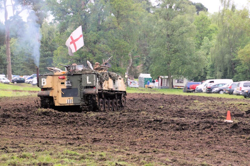 A View of a Tank in a Field Editorial Stock Image - Image of outdoors ...