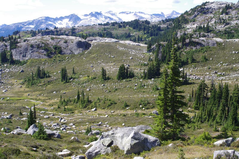 View of Tantalus Range stock photo. Image of boulder - 87536702