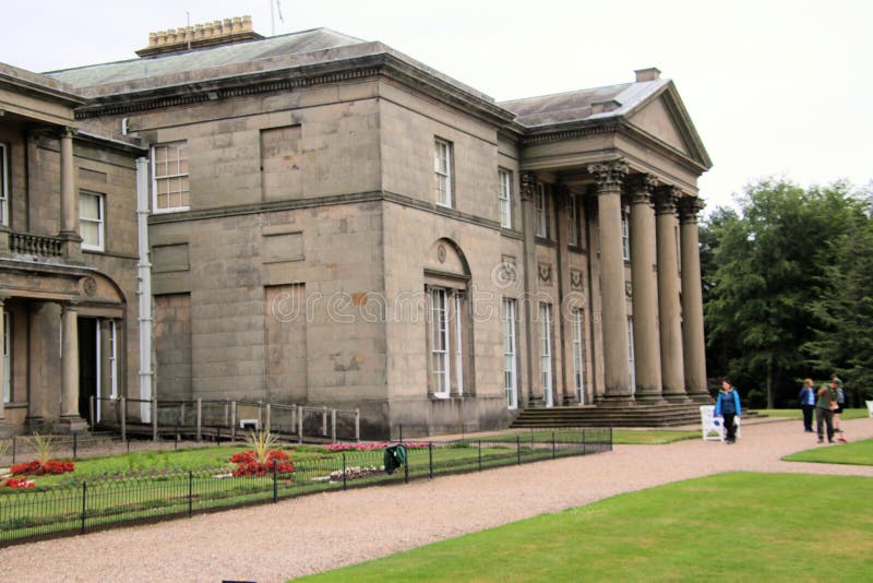 A View of Tatton Park in Cheshire Editorial Stock Image - Image of ...