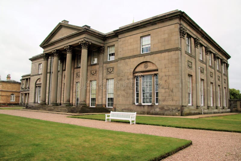 A View of Tatton Park in Cheshire Editorial Image - Image of showing ...