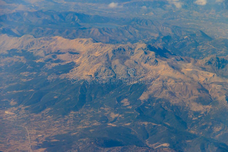 View of the Taurus Mountains in Antalya Province, Turkey Stock Image ...