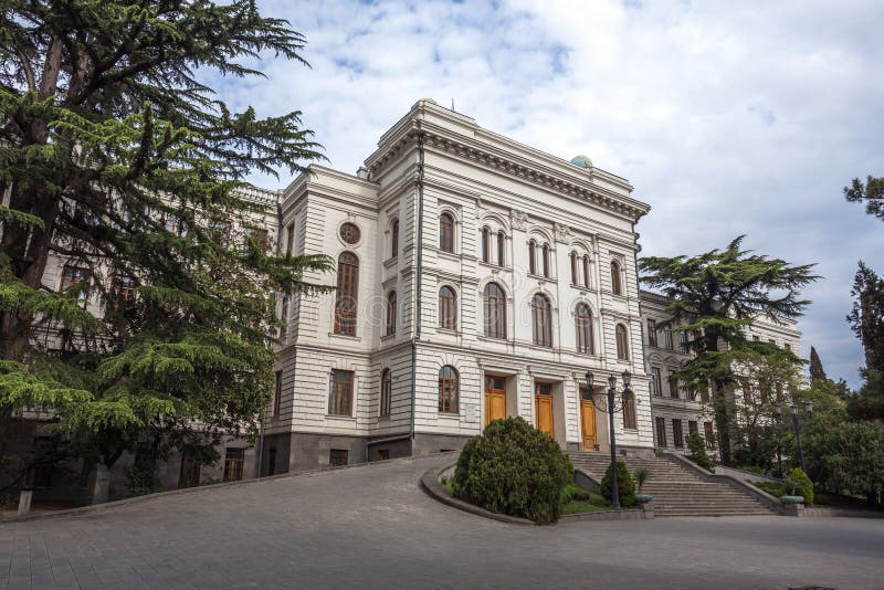 Tbilisi University stock photo. Image of white, georgia - 59040068