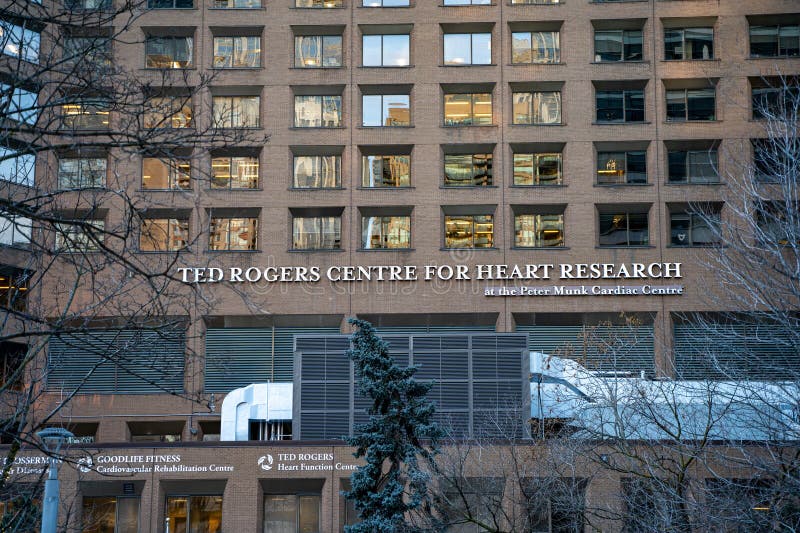 View of the Ted Rogers Centre for Heart Research Building in Toronto ...