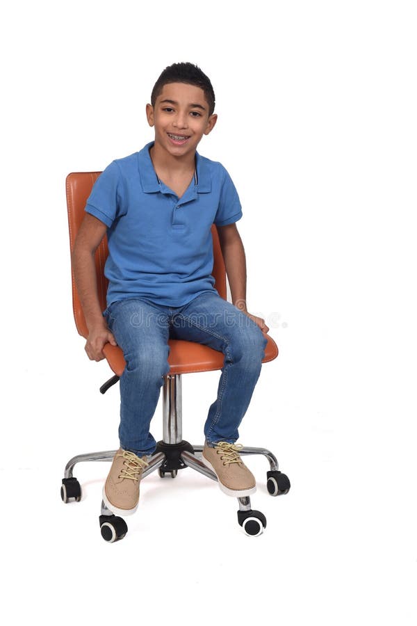 Teen Boy Sitting Chair Front Facing Stock Photos - Free & Royalty-Free ...