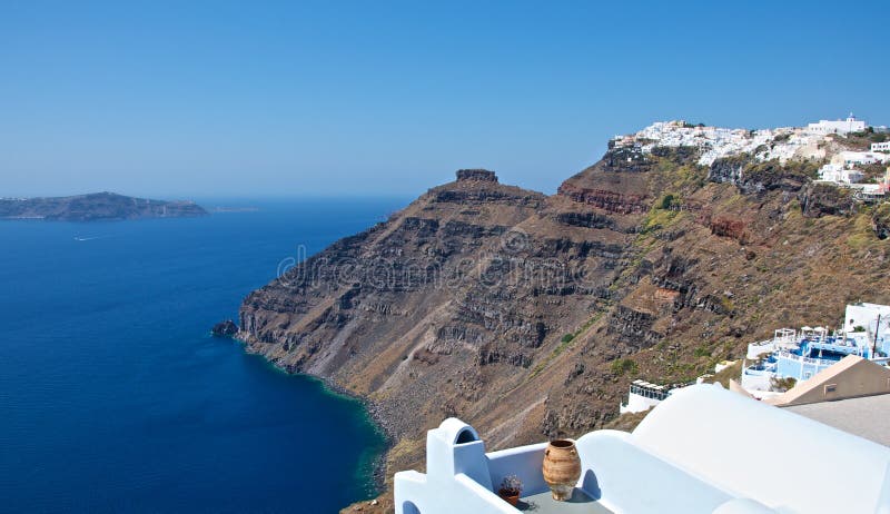 View from the terrace. stock photo. Image of mountain - 22502274