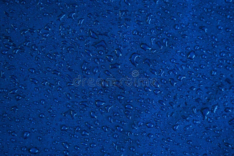 View Texture Blue Synthetic Waterproof Clothing. Stock Image - Image of ...