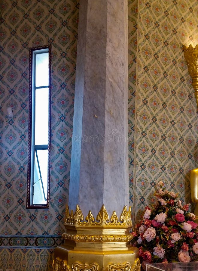 View of Thai Religion Temple from Inside in Bangkok Thailand, Thailand ...