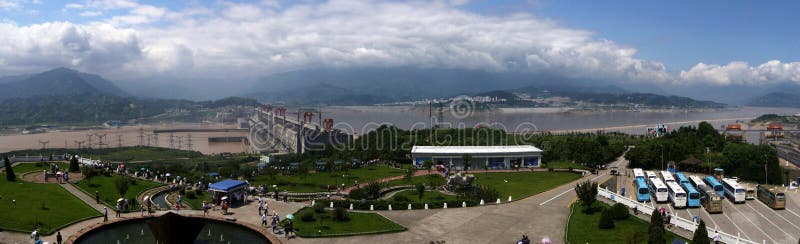 View of the Three Gorges Dam, China Editorial Photography - Image of ...