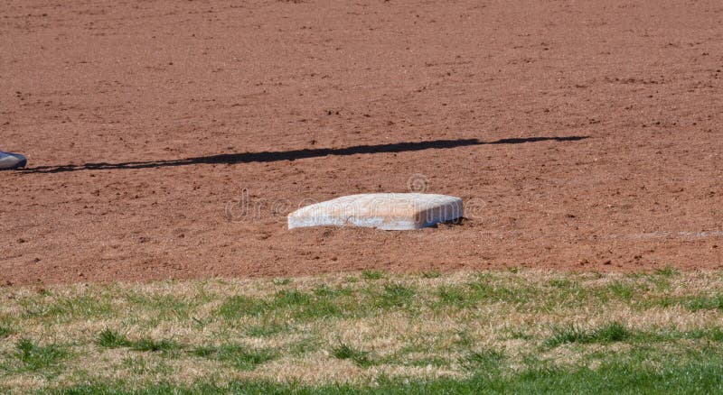 Third base up close stock image. Image of cleat, sport - 111986993
