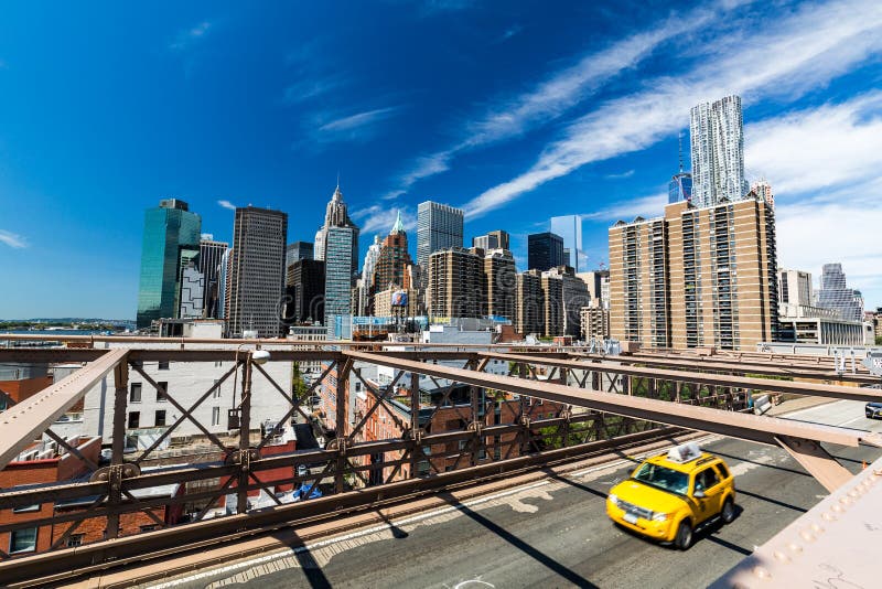 View to the Downtown NY editorial image. Image of colorful - 66291370