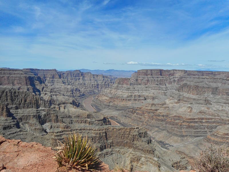 View To Grey Rocks in the Grand Canyon Stock Image - Image of gorge ...