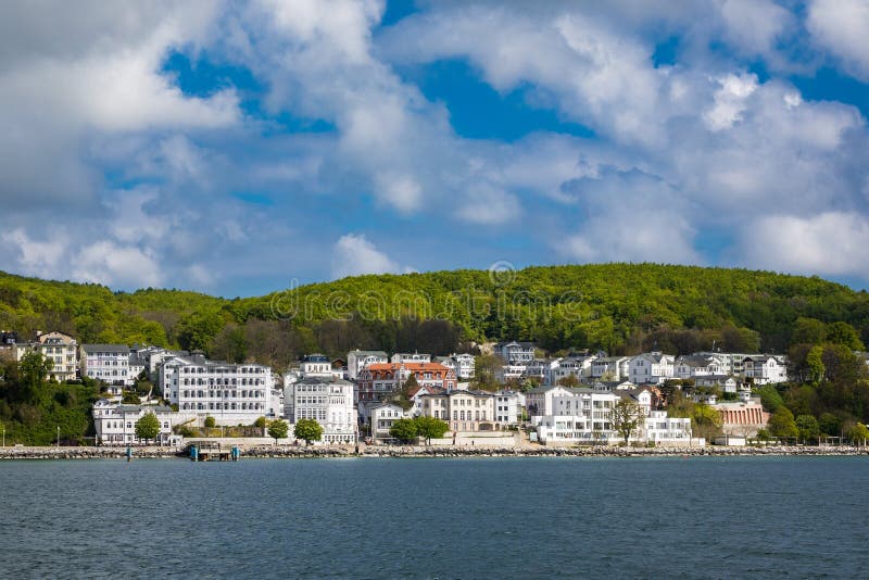 View to Sassnitz editorial stock photo. Image of pomerania - 59674183