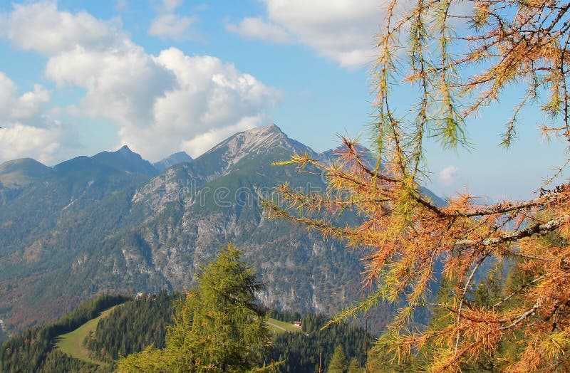 View To Seeberg Peak, Austrian Alps Stock Photo - Image of mountains ...