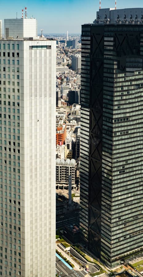 View To Skyline of Tokyo from Skyline Observation Platform Editorial ...