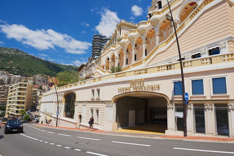 View To the Street in Monaco, Monaco. Editorial Stock Photo - Image of ...
