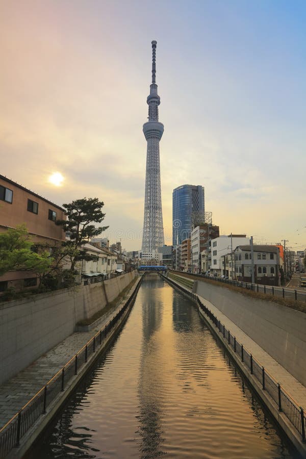 View of Tokyo Sky Tree 634m at Day Time Editorial Photography - Image ...