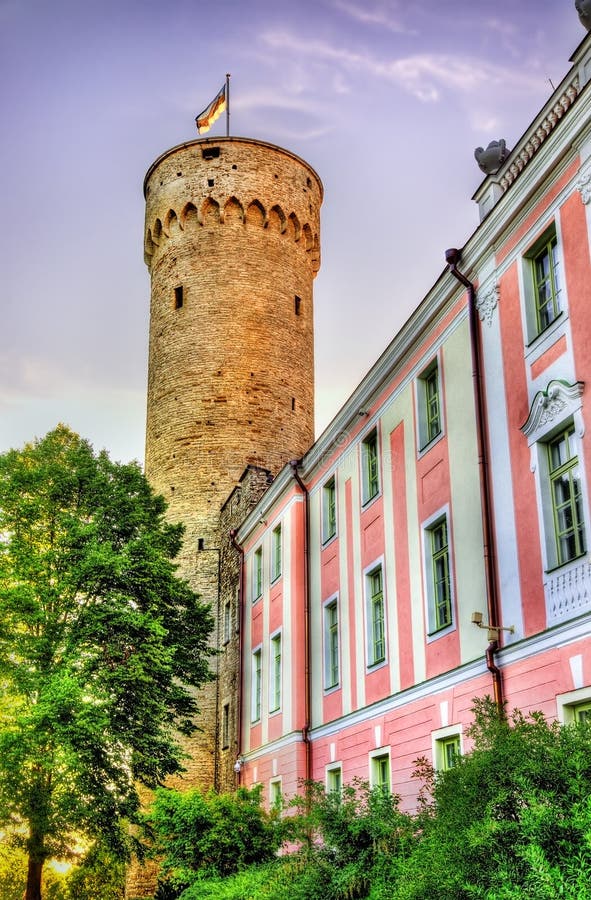 View of Toompea Castle in Tallinn Stock Photo - Image of building ...