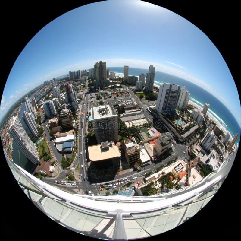 View from the top stock image. Image of cityscape, beach - 8473105