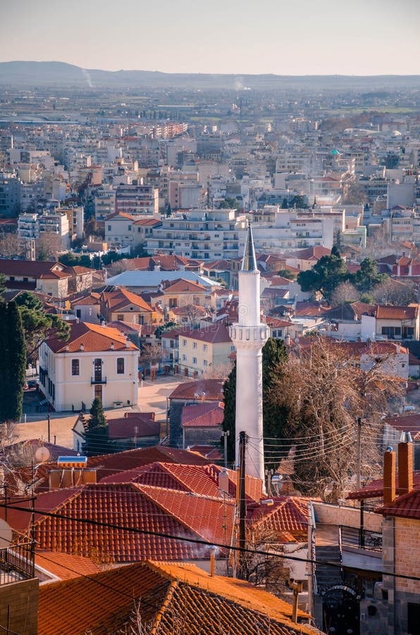 View from the Top of the City of Xanthi. Stock Photo - Image of europe ...