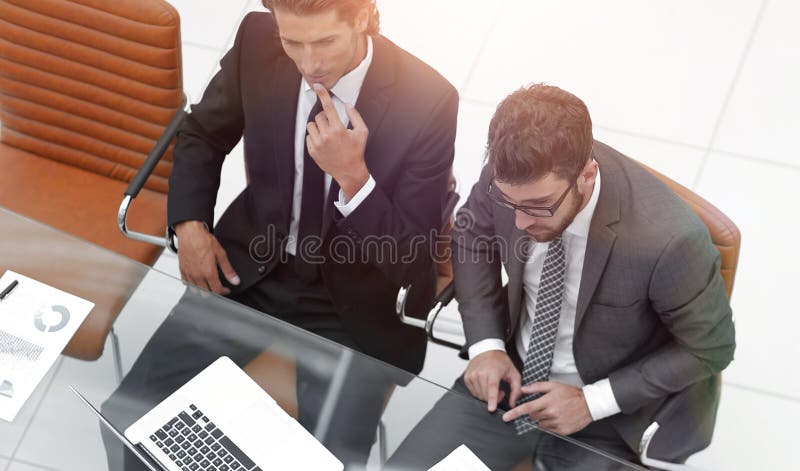 Successful Employees Discussing Important Issues Stock Photo - Image of ...