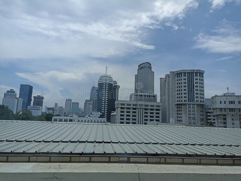 View from the Top of the Indonesian National Museum Stock Image - Image ...