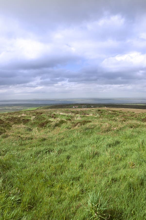 A View from the Top of Knockanore Hill Stock Photo - Image of ...