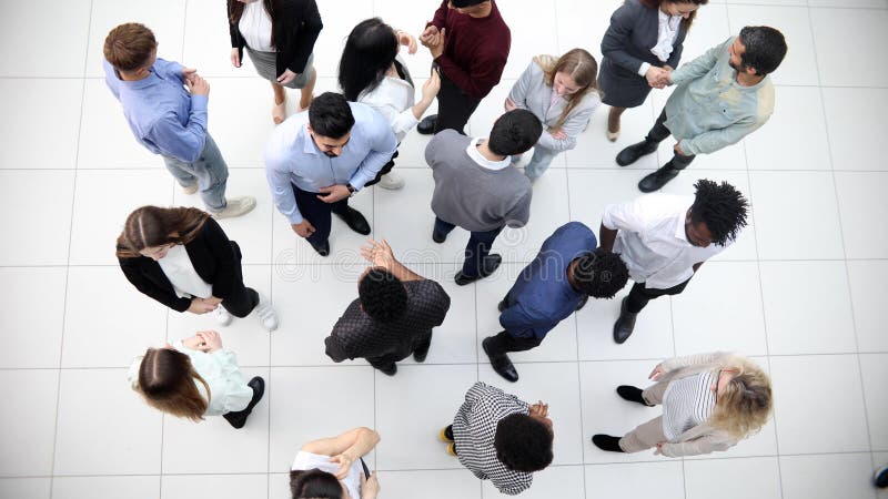 View from the Top. Successful Business Team Stock Image - Image of ...
