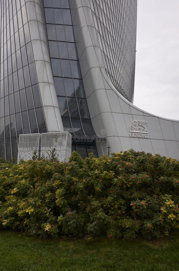 View of Torre Hadid editorial image. Image of skyline - 238334200