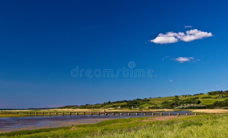 View Towards the Northern Sea, Denmark Stock Image - Image of outdoor ...