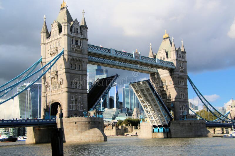 A View of Tower Bridge in London Stock Image - Image of outdoor, london ...