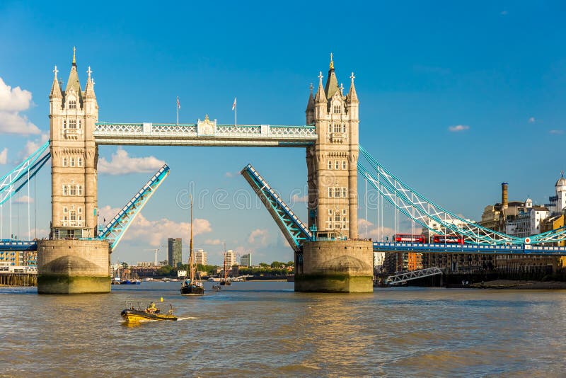 View of Tower Bridge at Sunset, London Editorial Photography - Image of ...