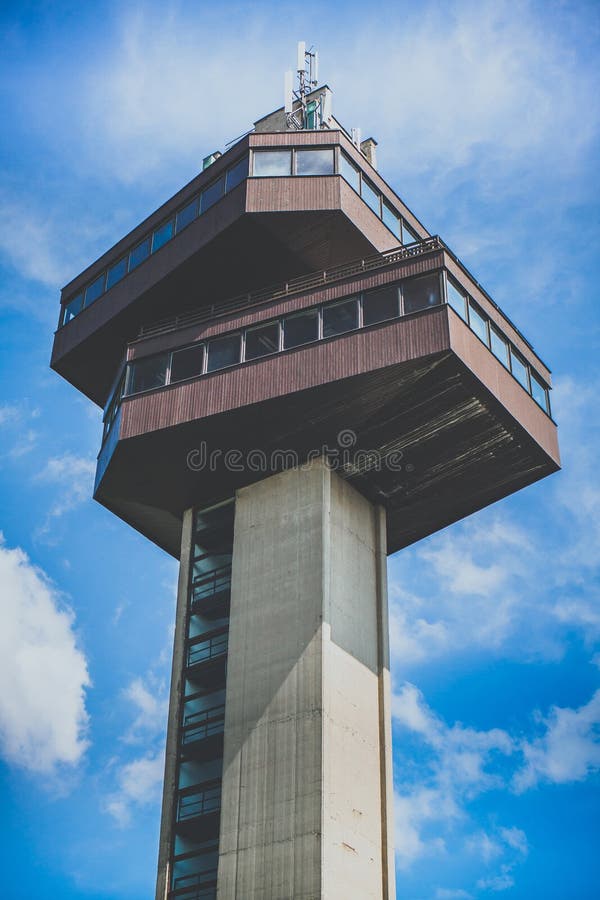 View Tower in Dukla Svidnik, Slovakia Stock Image - Image of museum ...