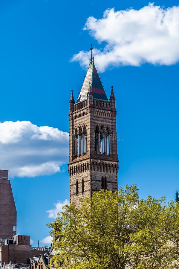 A View of the Tower of the Old South Church in Boston Stock Image ...
